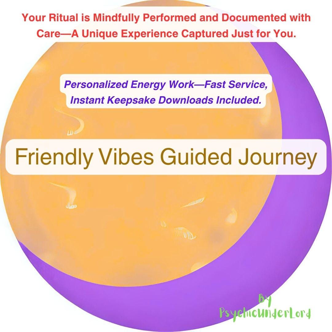 Friendly Vibes Guided Journey | Digital Altar Photo & Keepsake - Etsy