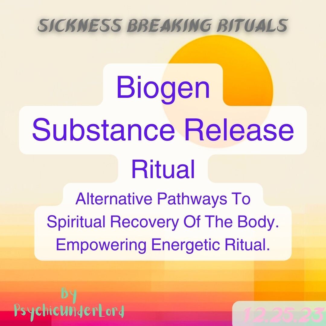 Biogen Substance Release Healthy Relief Rituals - Etsy UK