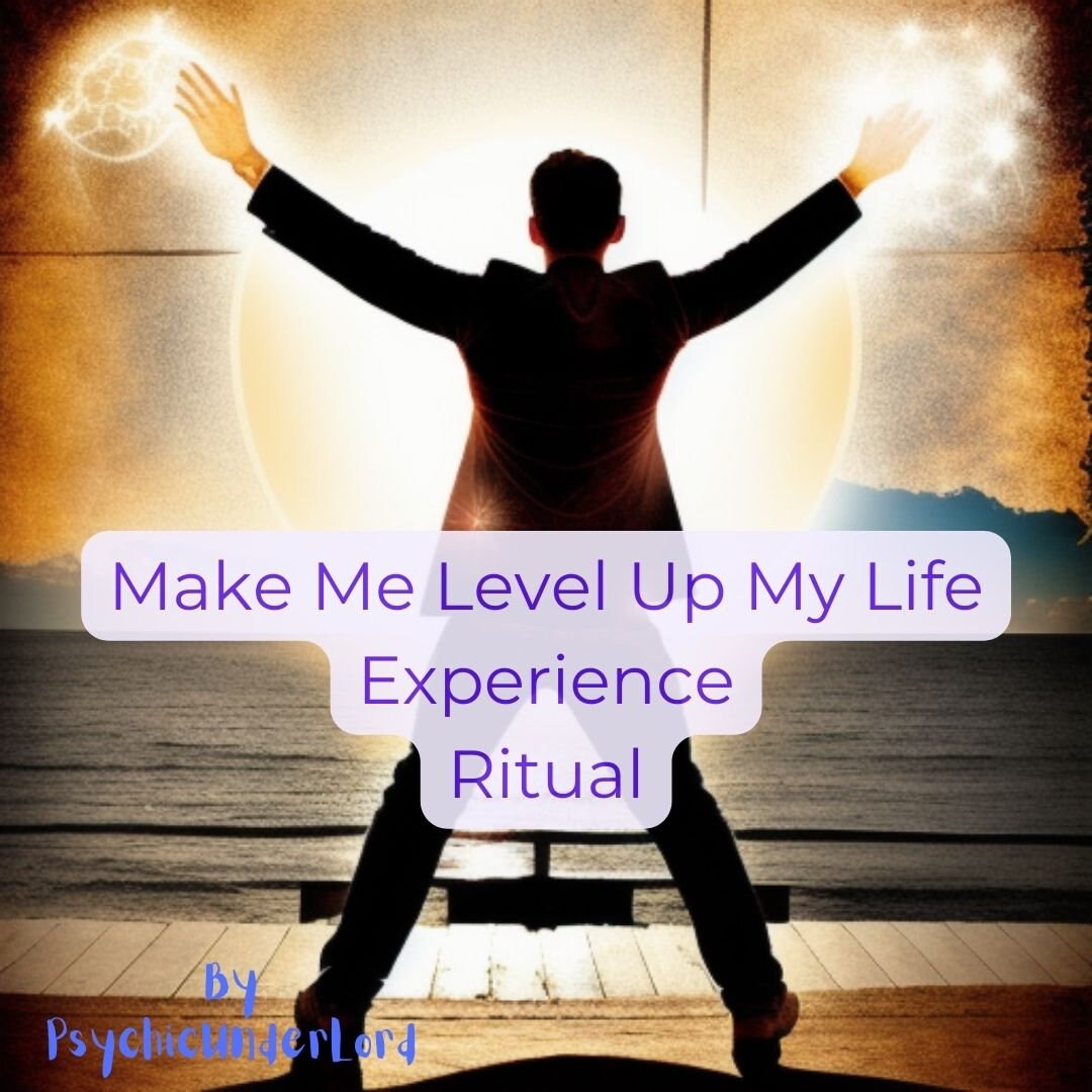 Make Me Level up My Life Experience Ritual - Etsy