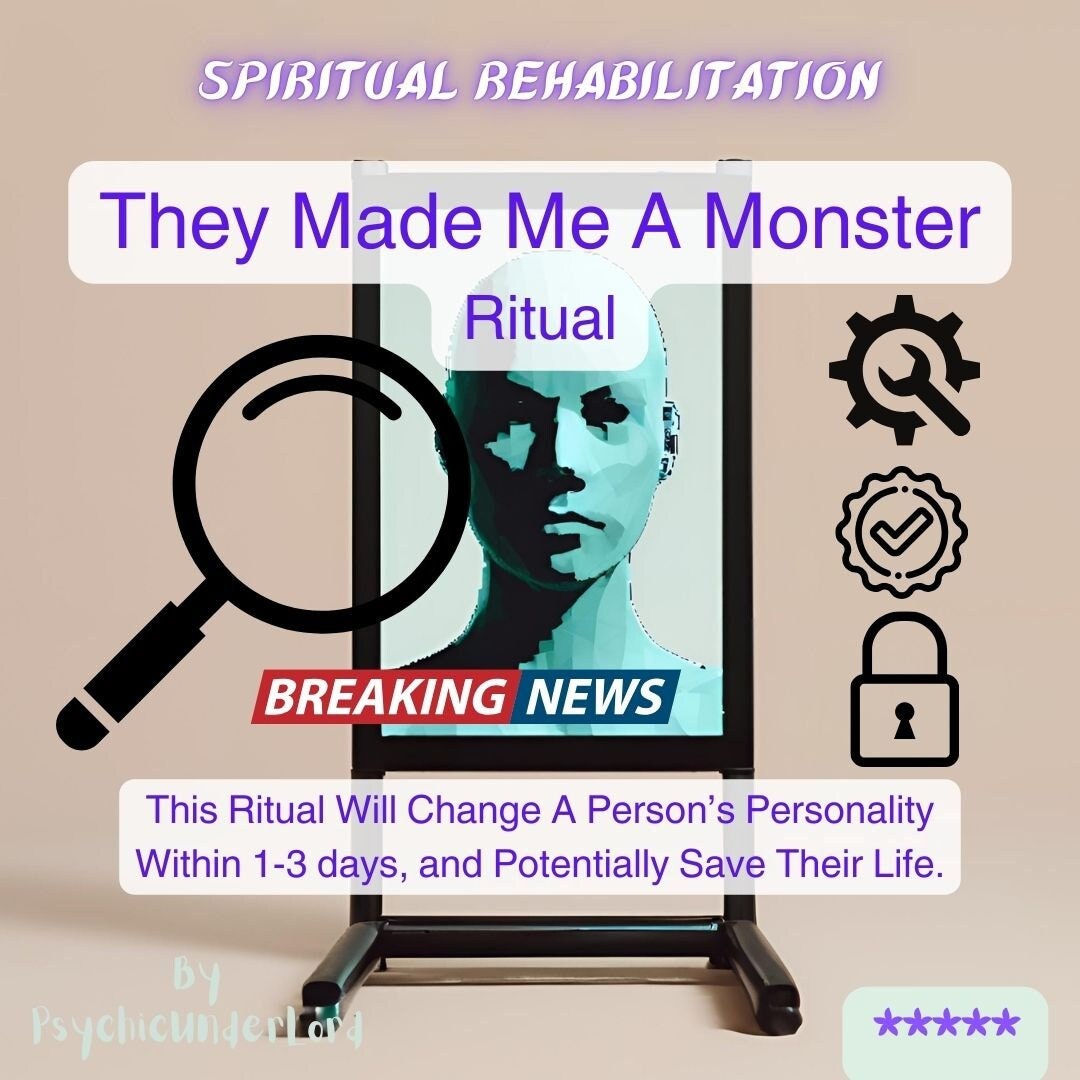 They Made Me A Monster Ritual / Hijacking / Hypnosis / Paranormal - Etsy