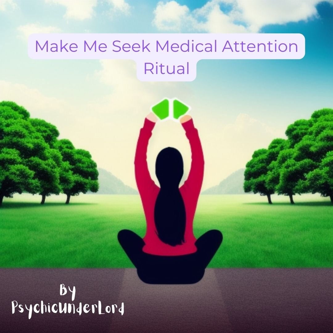 Make Me Seek Medical Attention Ritual - Etsy