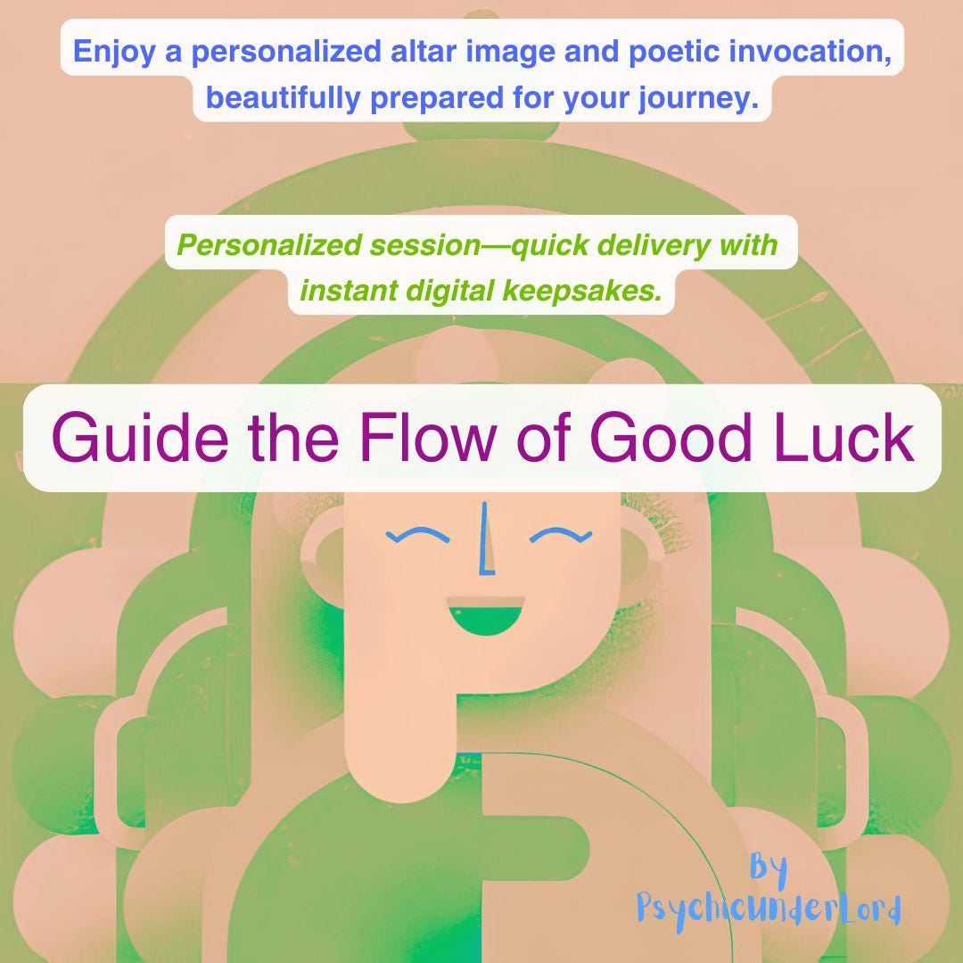 Guide the Flow of Good Luck | Digital Keepsake - Etsy