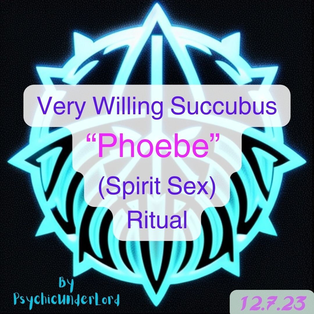 Female Succubus phoebe Spirit Companion spirit Sex Ritual - Etsy