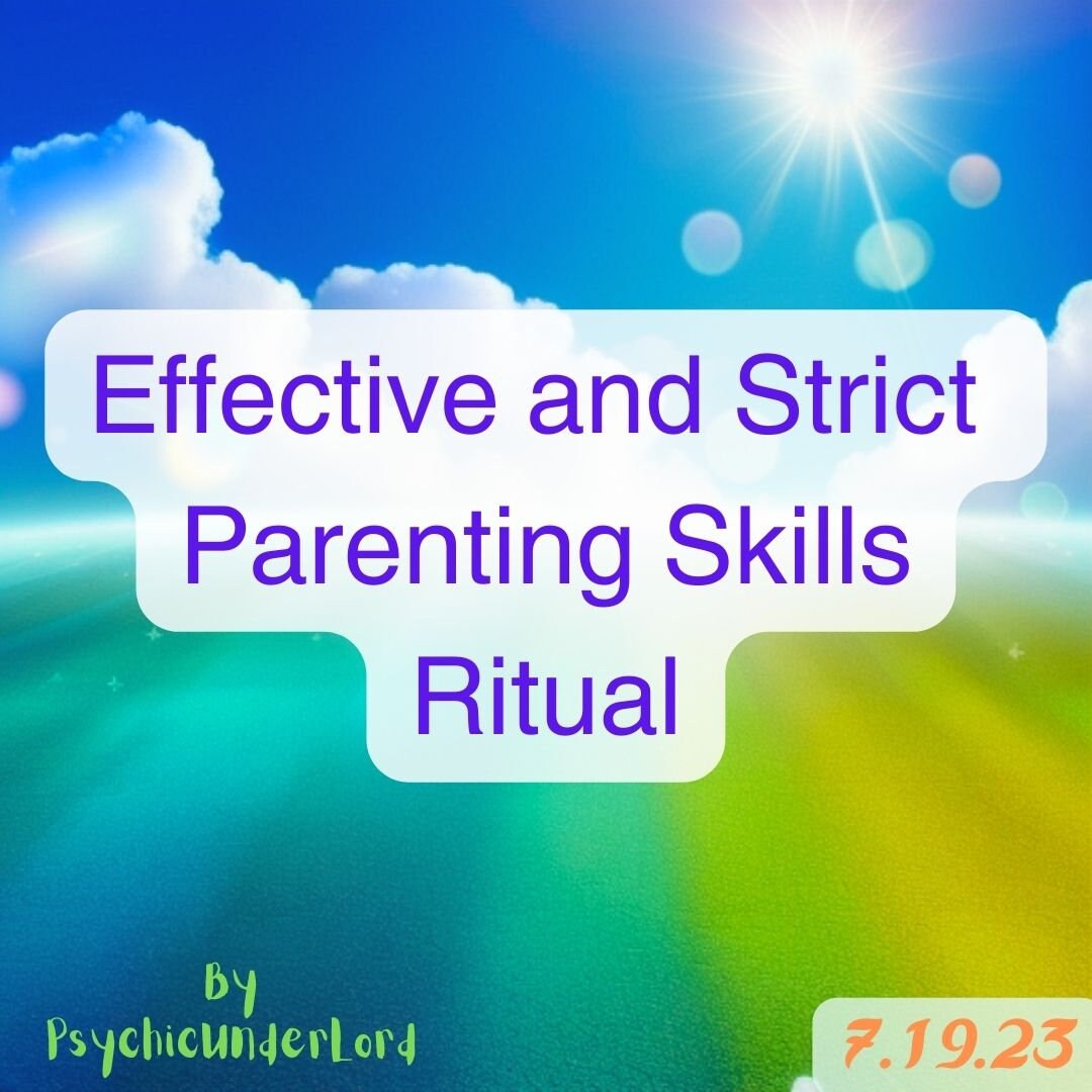 Effective and Strict Parenting Skills Child and Children - Etsy