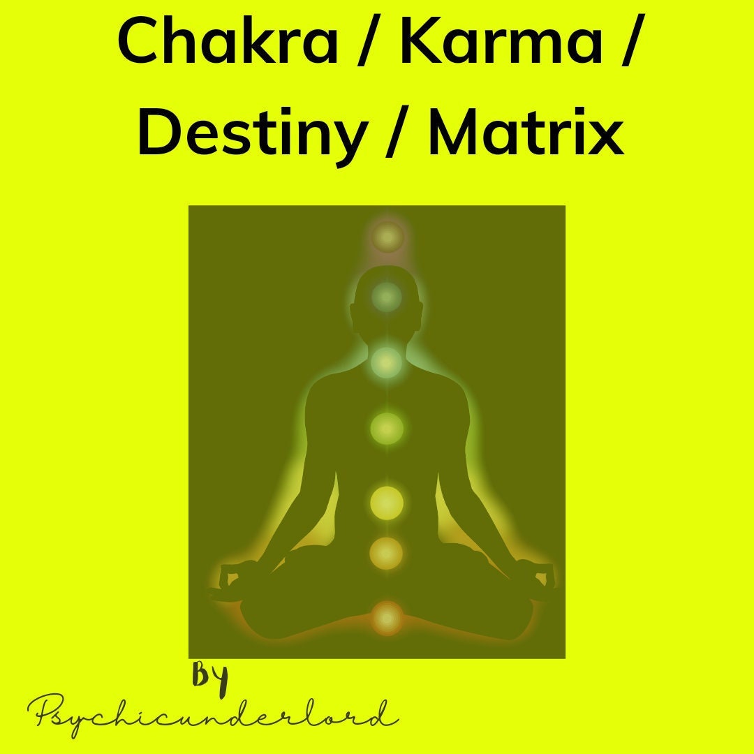 Chakra Karma Destiny Matrix / Navigator - Etsy