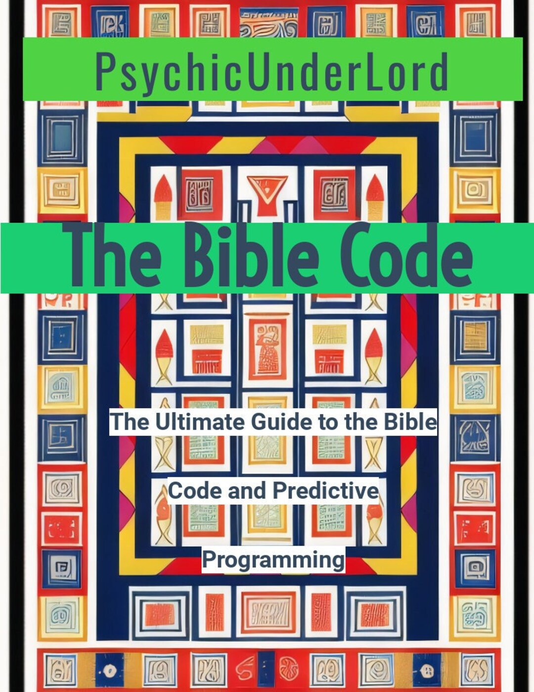 The Bible Code - E-book - Etsy