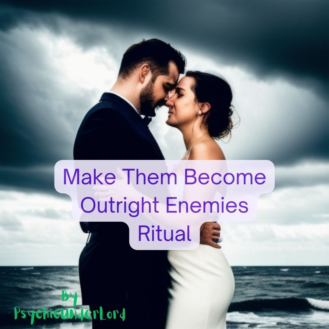 Make Them Become Outright Enemies Ritual - Etsy