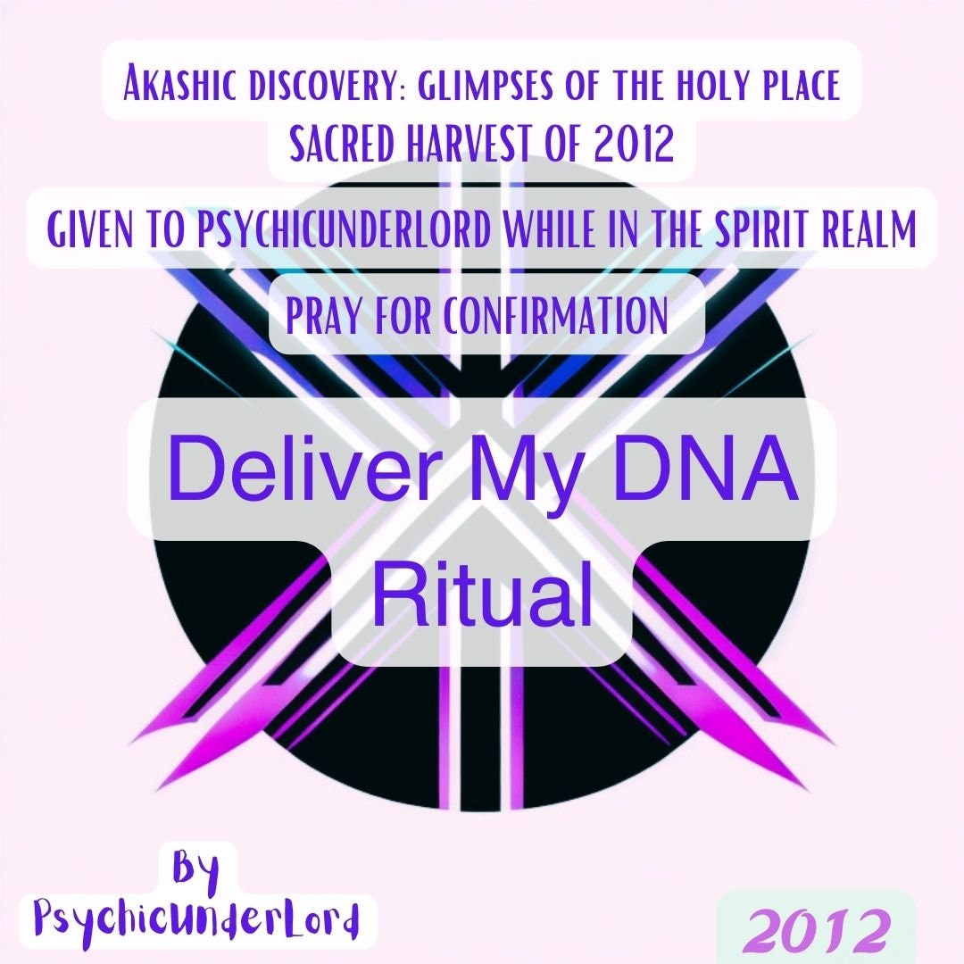 Deliver My DNA From Karmic Loops Akashic Discovery Rituals - Etsy