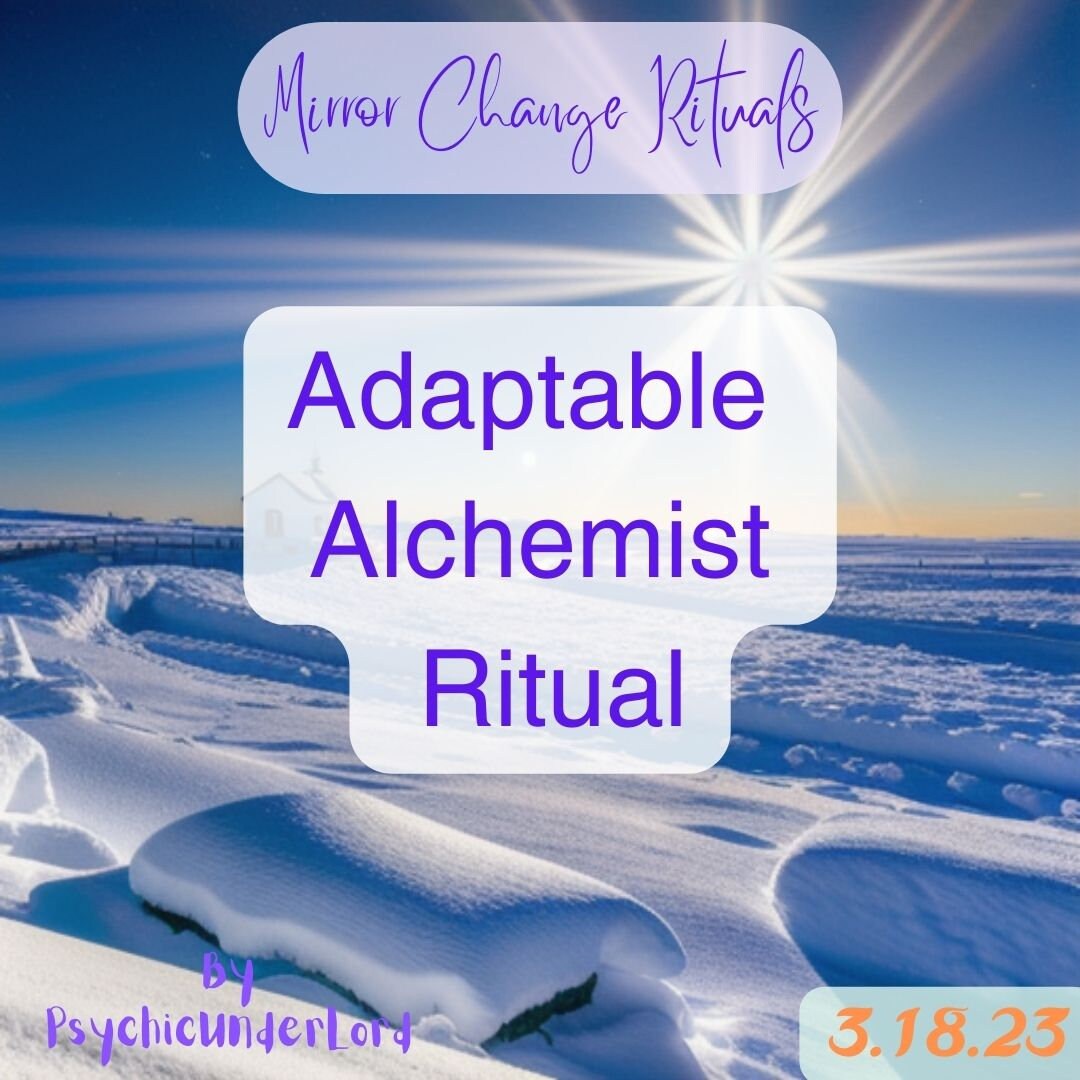 Adaptable Alchemist Mirror Change Ritual by Psychicunderlord - Etsy UK