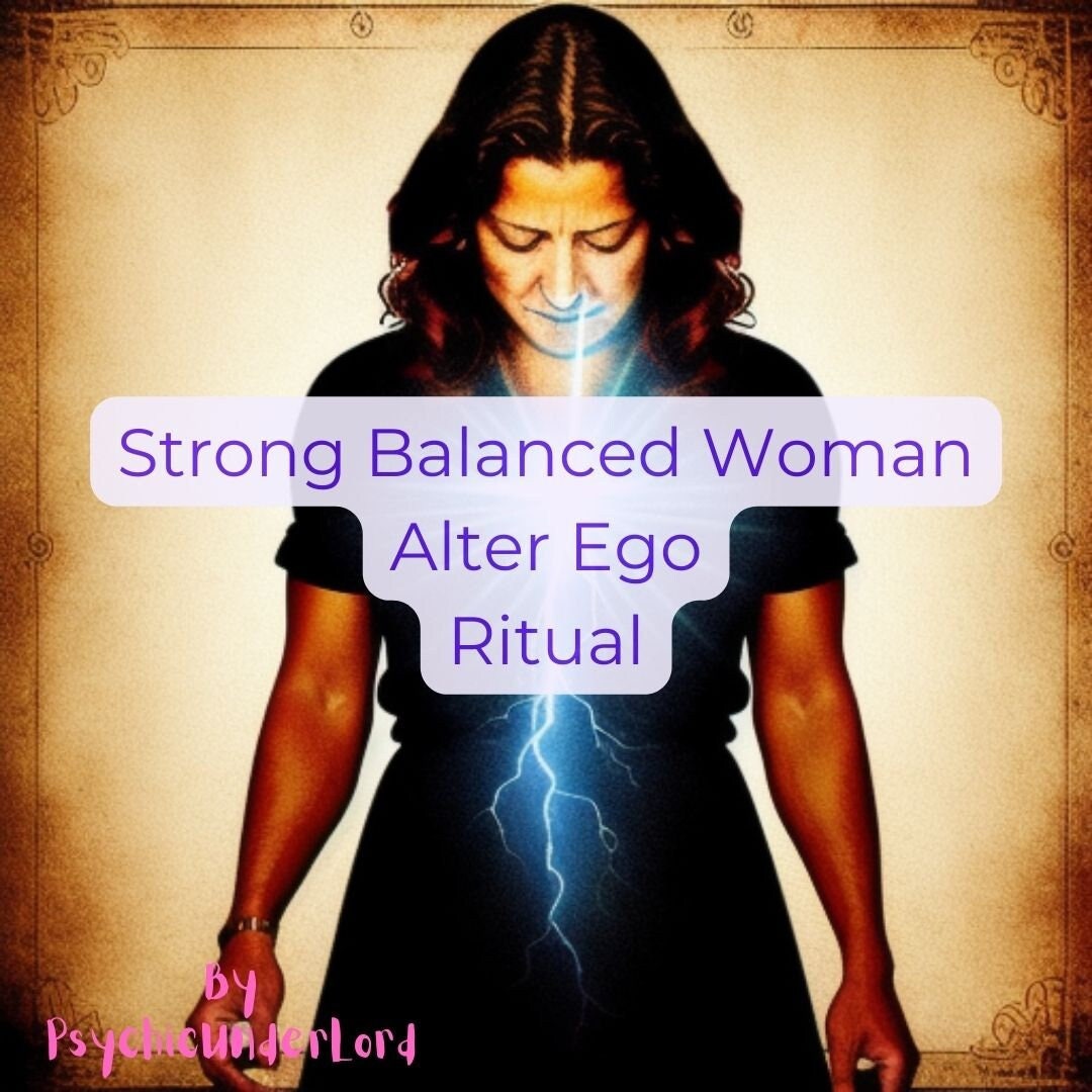 Strong Balanced Woman Alter Ego Ritual - Etsy
