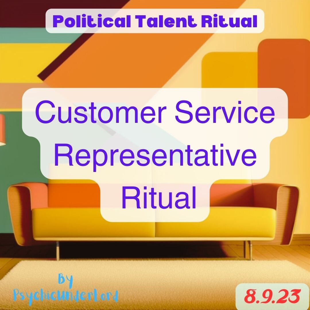 Customer Service Representative Ritual - Etsy