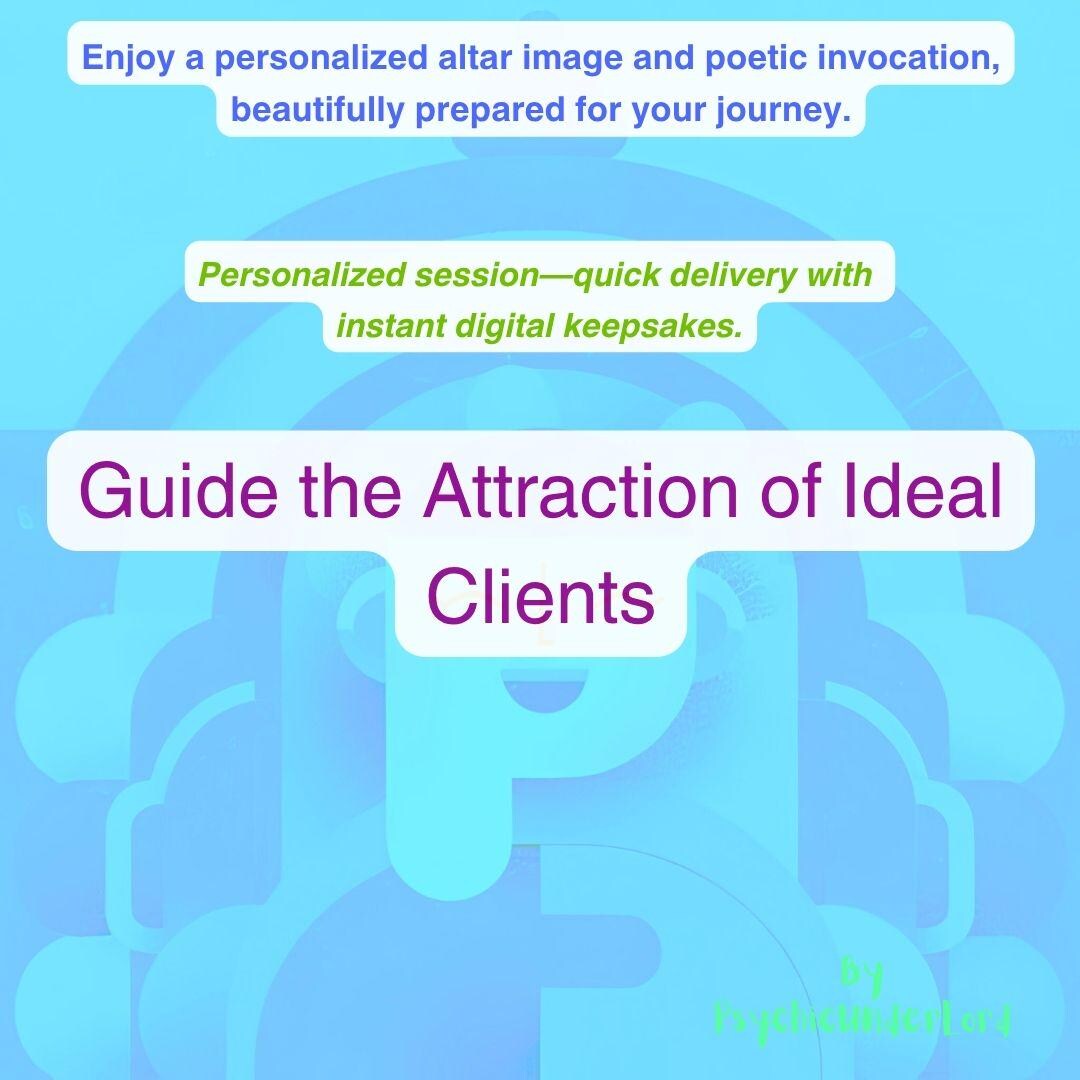 Guide the Attraction of Ideal Clients | Digital Keepsake - Etsy