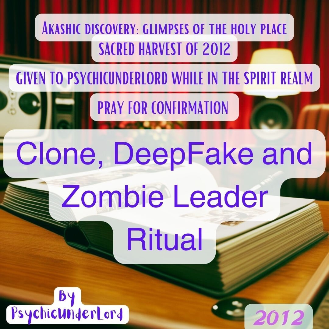 Clone Deepfake and Zombie Leadership Ritual - Etsy