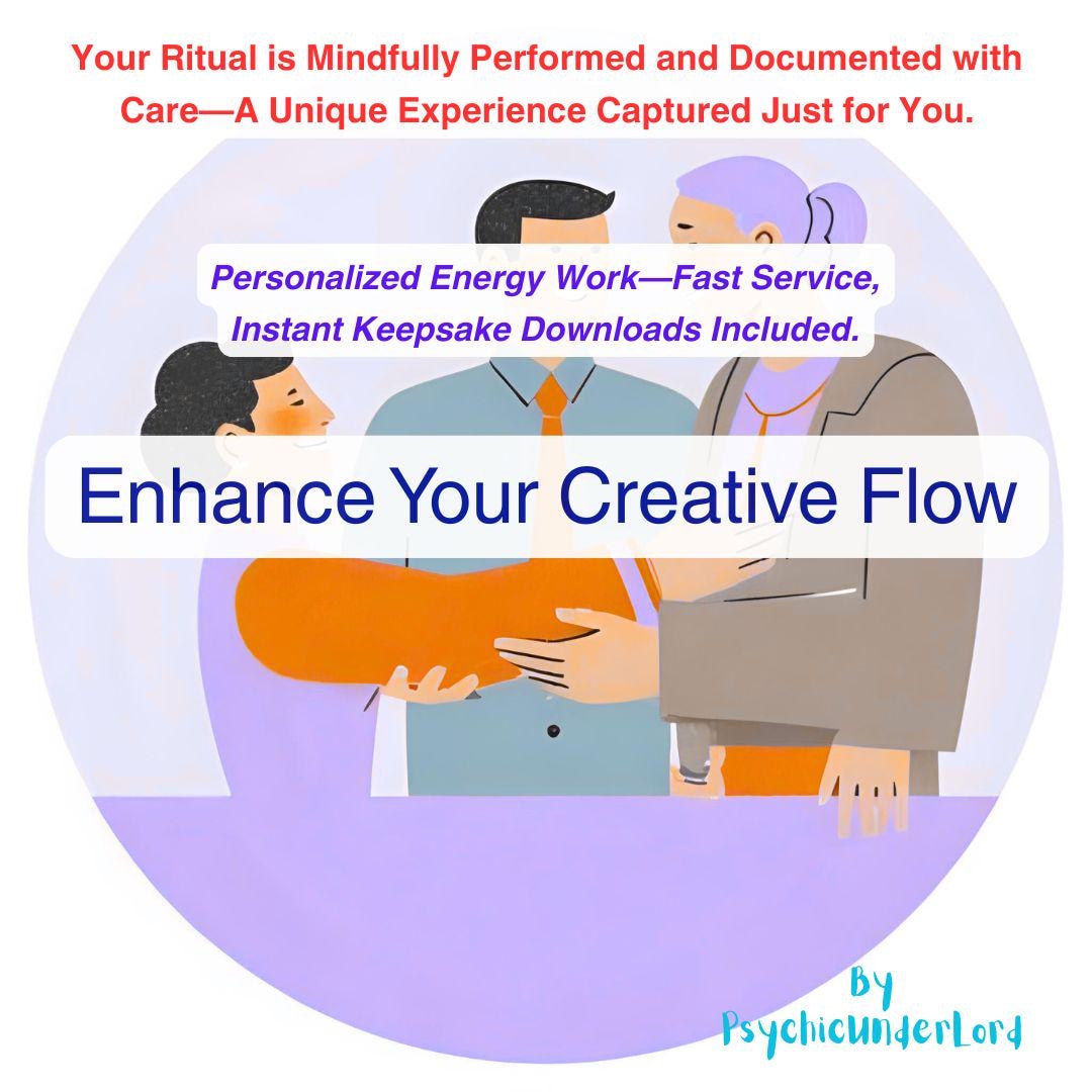 Enhance Your Creative Flow | Digital Altar Photo & Keepsake - Etsy