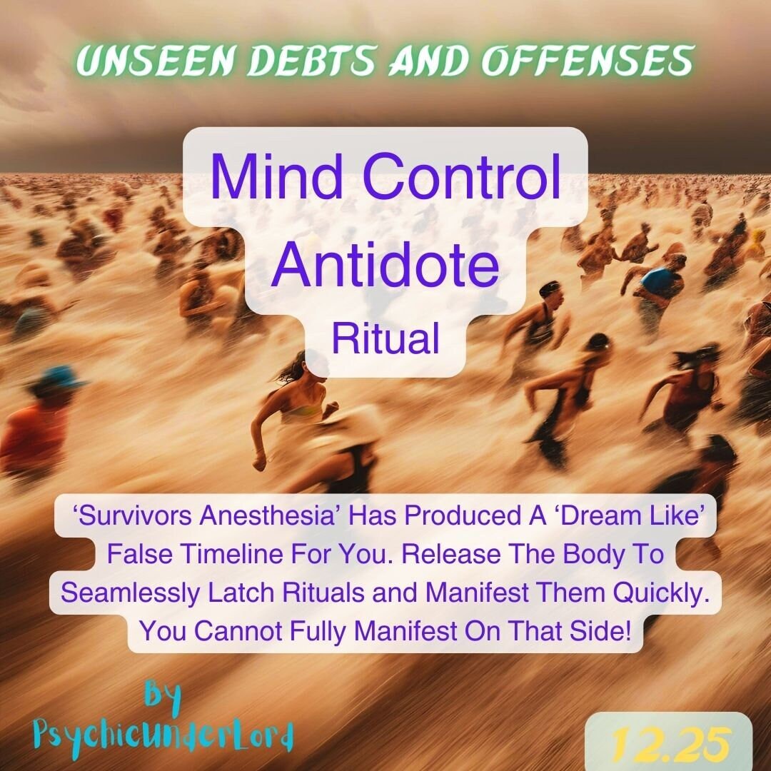 Mind Control Antidote / Hijacking / Hypnosis / Haunting - Etsy