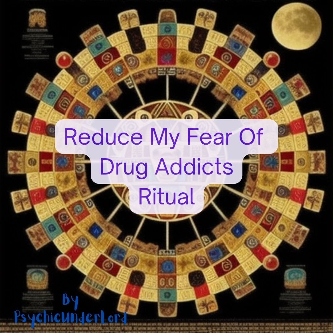 Self Help: Reduce My Fear of Drug Addicts Ritual - Etsy