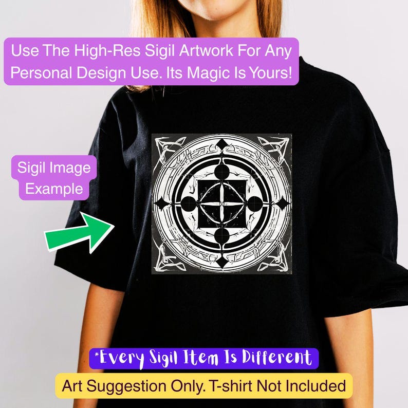 Sigil Artwork #25 - Etsy