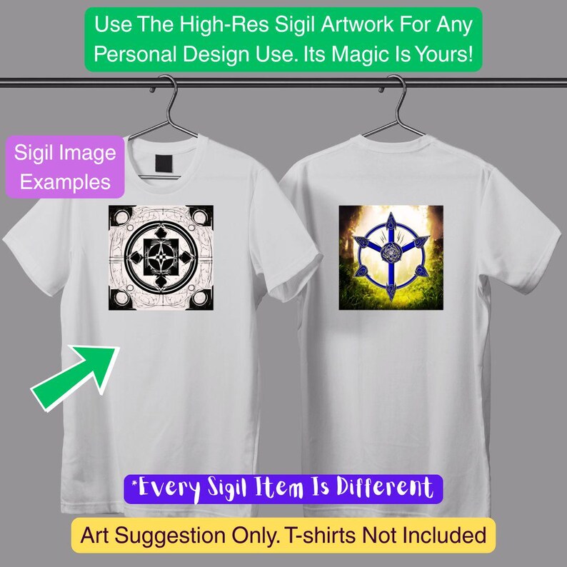 Sigil Artwork #58 - Etsy