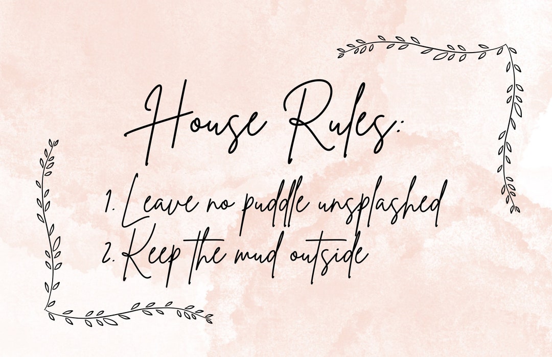 Mud Room Sign - Keep the Mud Outside - Soft Orange - Etsy