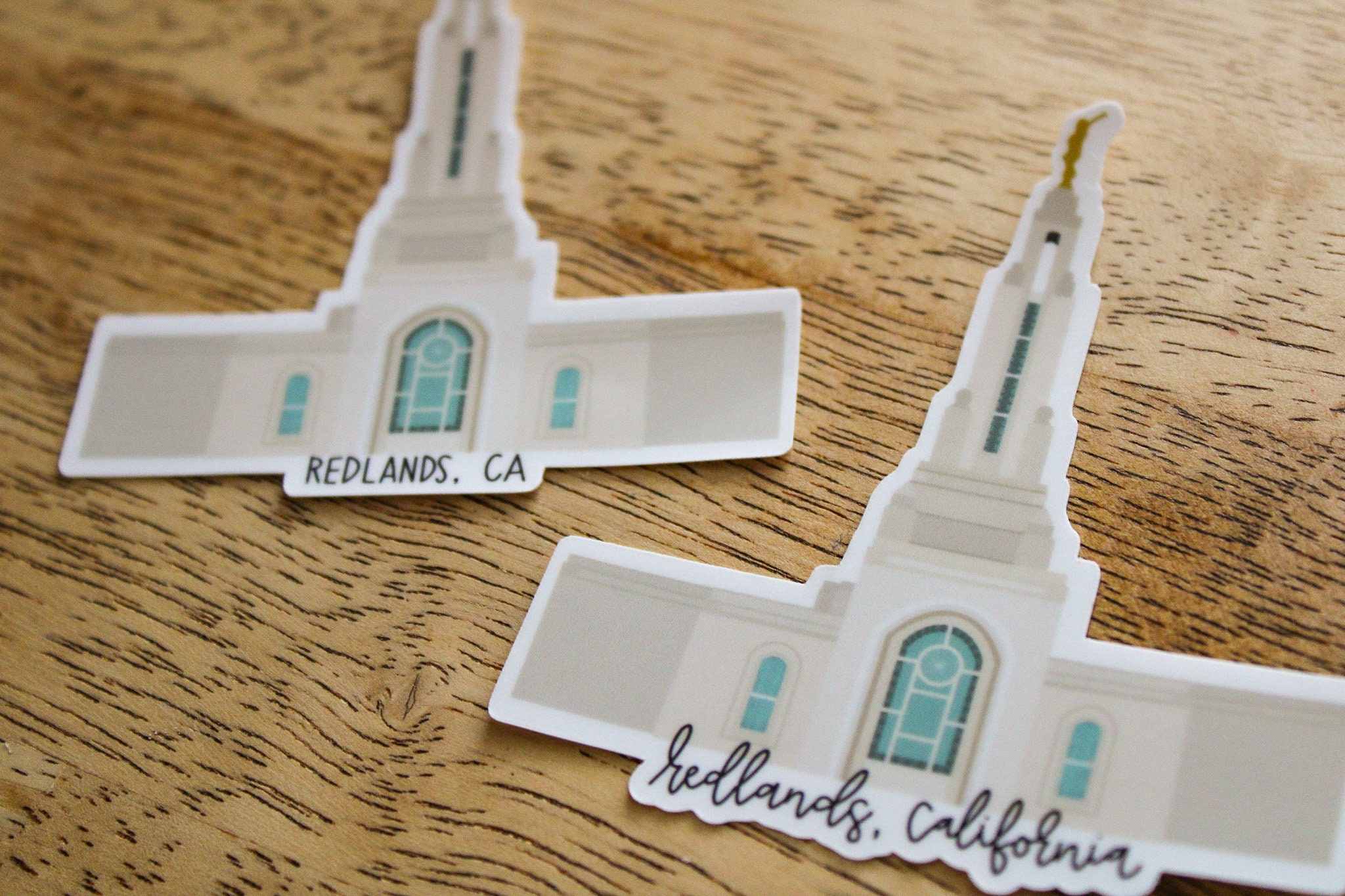 Redlands California LDS Temple Sticker - California Temples ...
