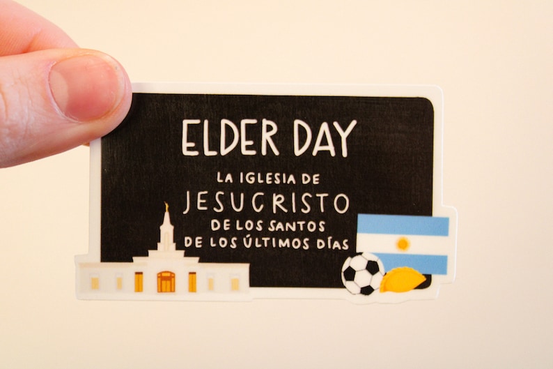 Customizable LDS Missionary Name Tag Sticker LDS Missionary - Etsy