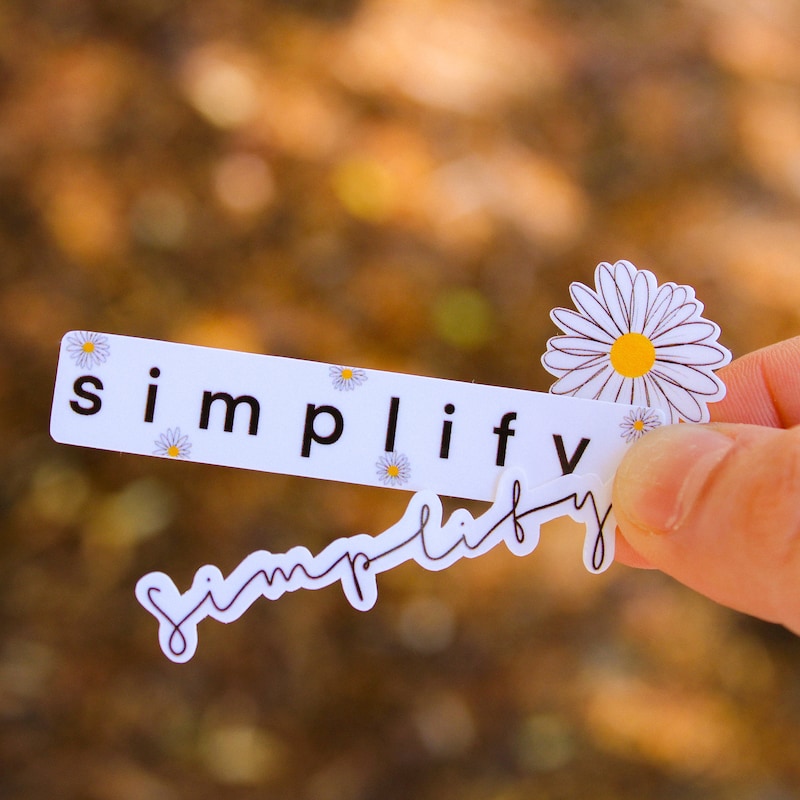 Simplified Planner - Etsy