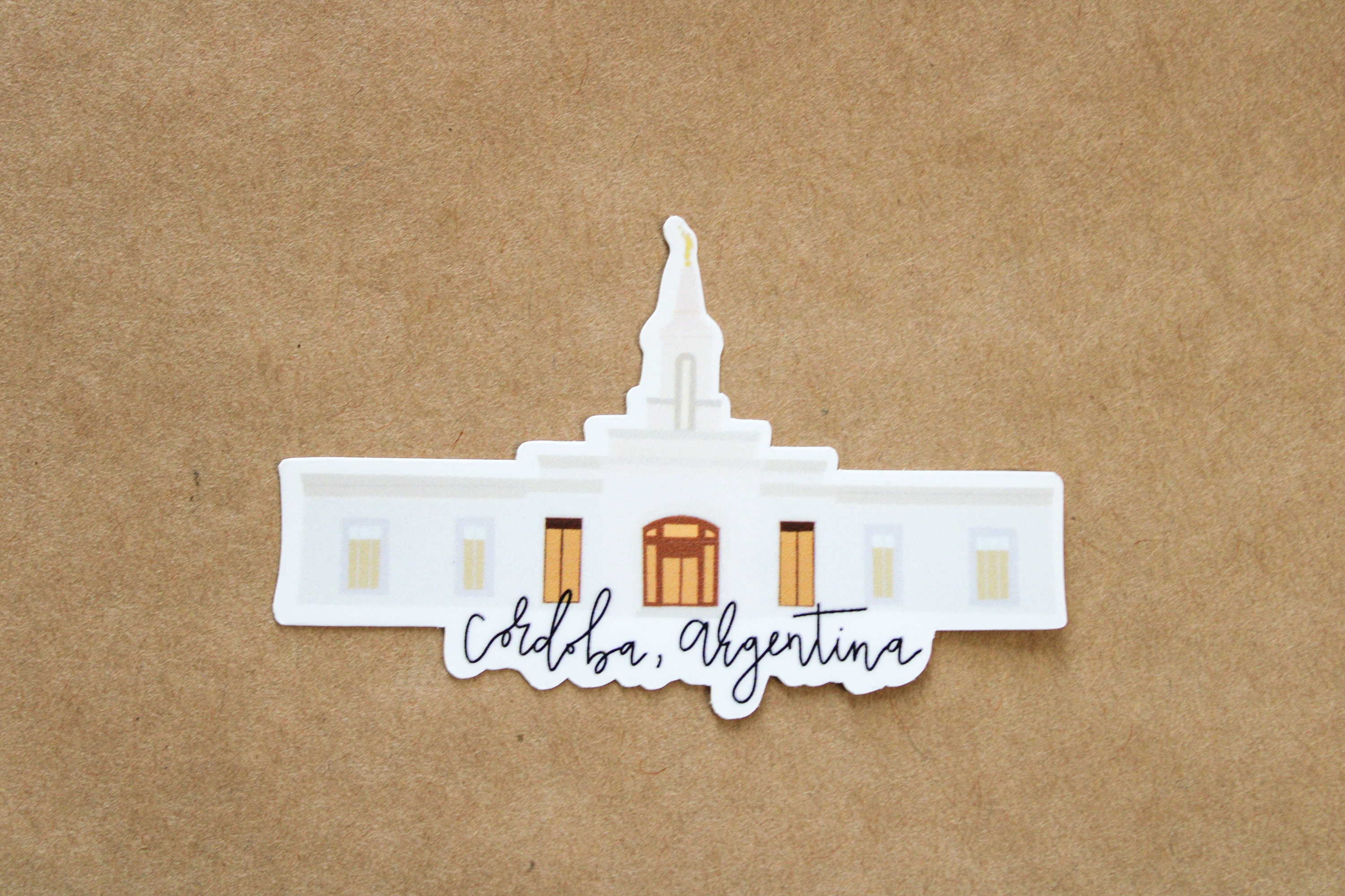 Córdoba Argentina LDS Temple Temple Sticker BULK Orders Available ...