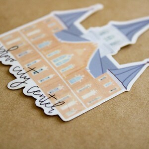 Provo City Center, Utah Temple Sticker - LDS Sticker - Provo, UT Temple ...