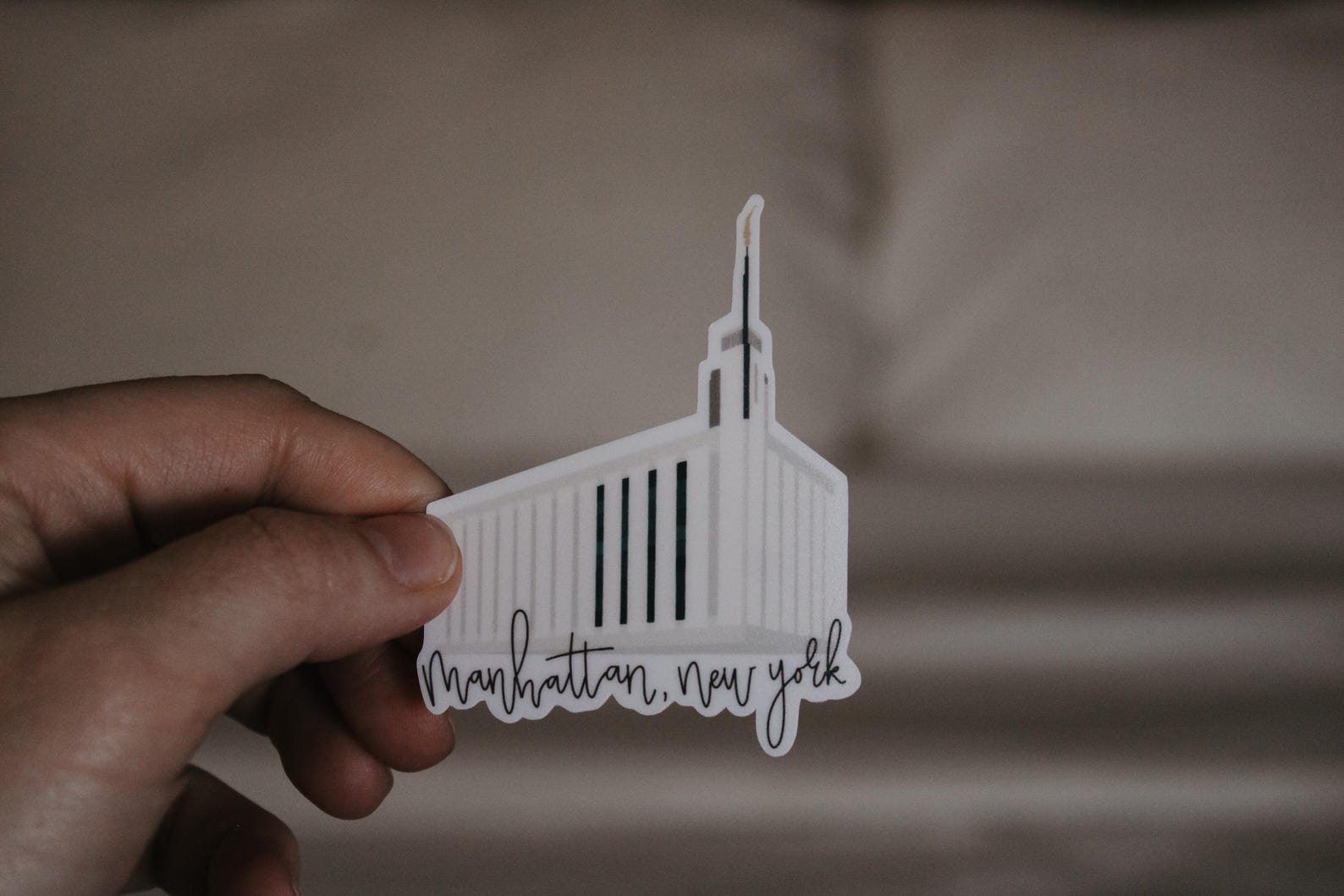 Manhattan New York LDS Temple Sticker - BULK Orders Available - New ...