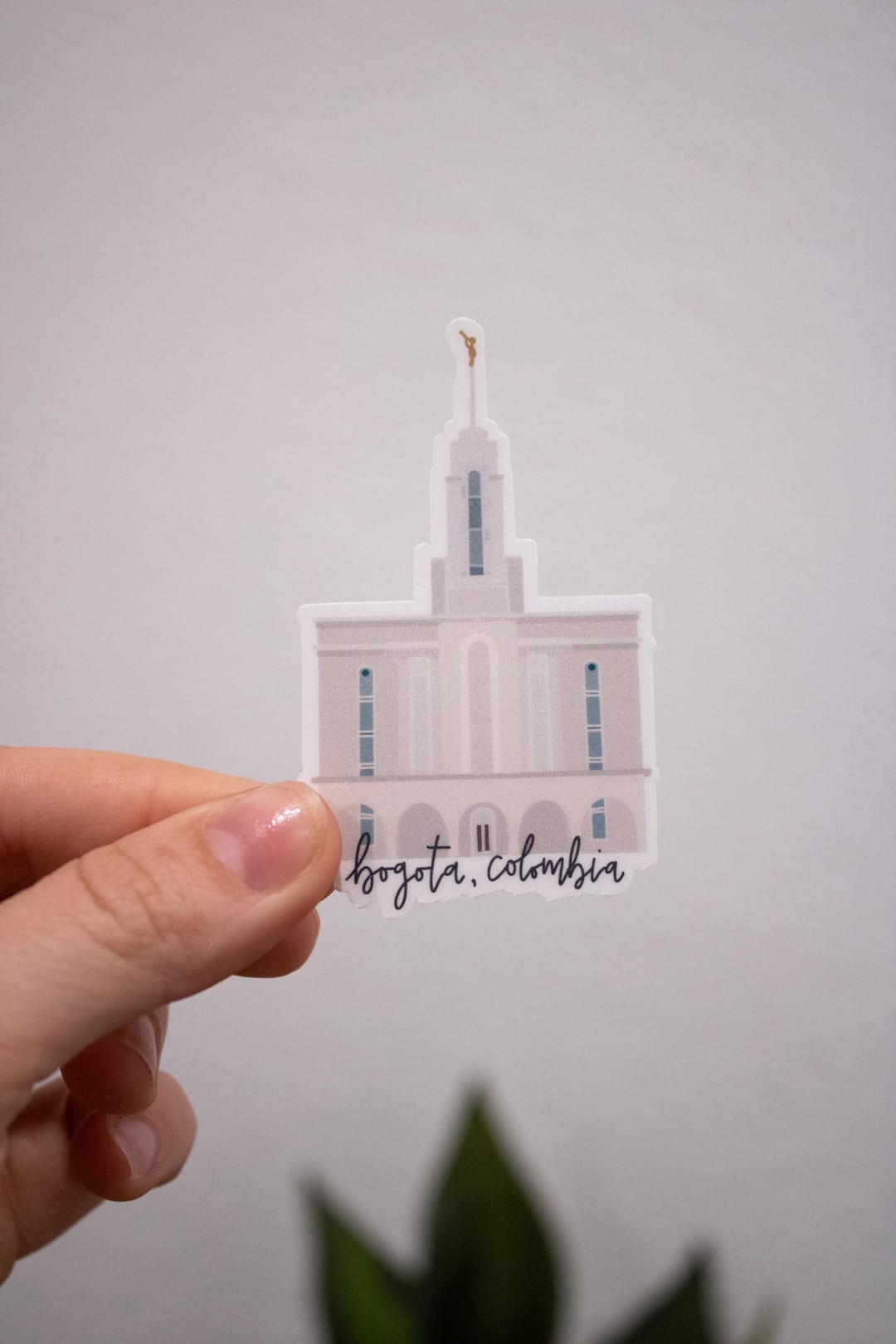 Bogota Colombia Temple Sticker- LDS Stickers - Gifts for Future ...