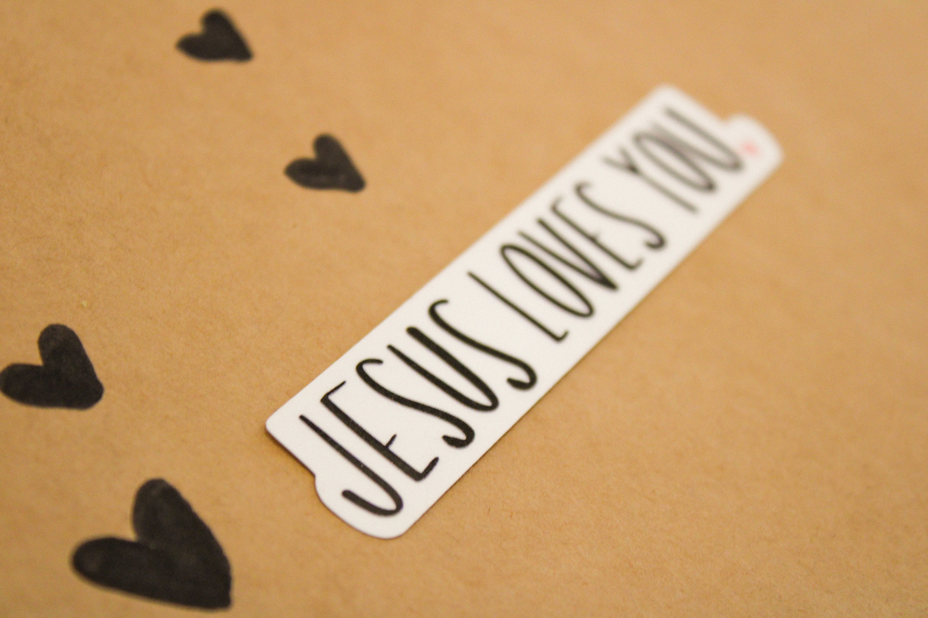 Jesus Loves You. Waterproof Bible Christian Sticker - Etsy