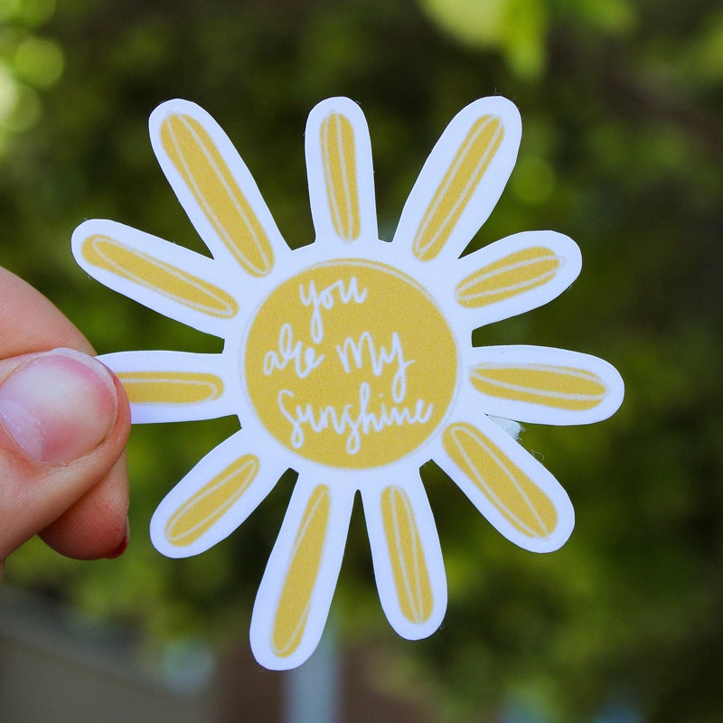 Sunshine Sticker - Etsy