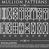 Mullion for Kitchen Cabinet | Grid for Window | Window Pane | Cabinet ...