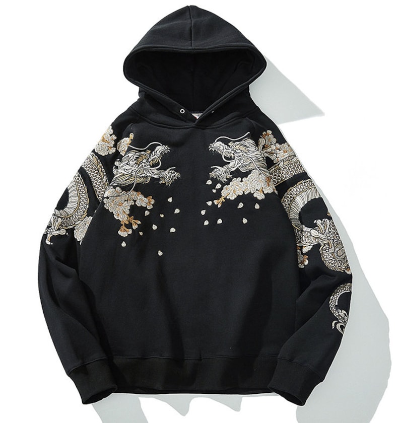 Men's Japanese Harajuku Hoodies Streetwear Oversized - Etsy