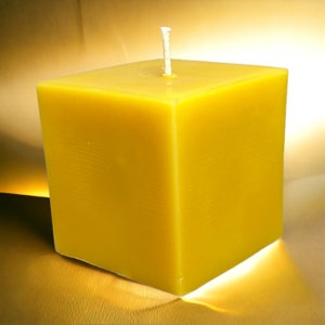 Square Pillar Candle -3 Sizes Available: Large, Medium, and Small. 100% ...