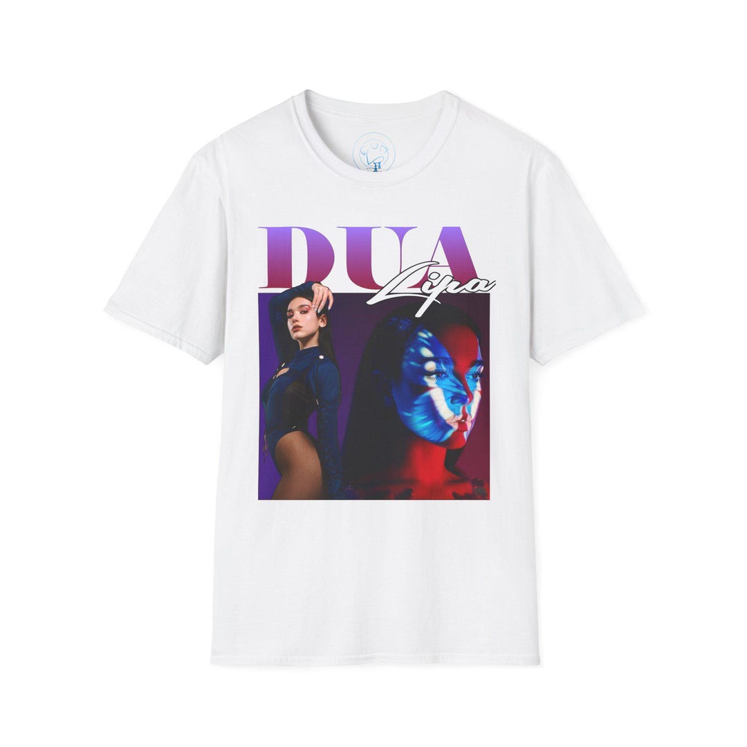 Dua Lipa Graphic Tee - Etsy