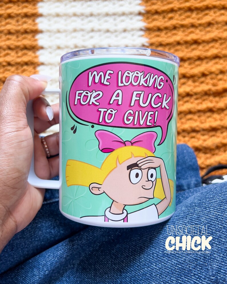12oz Helga Mug, Helga Pataki, Hey Arnold, 90's Nostalgia, Nickelodeon ...