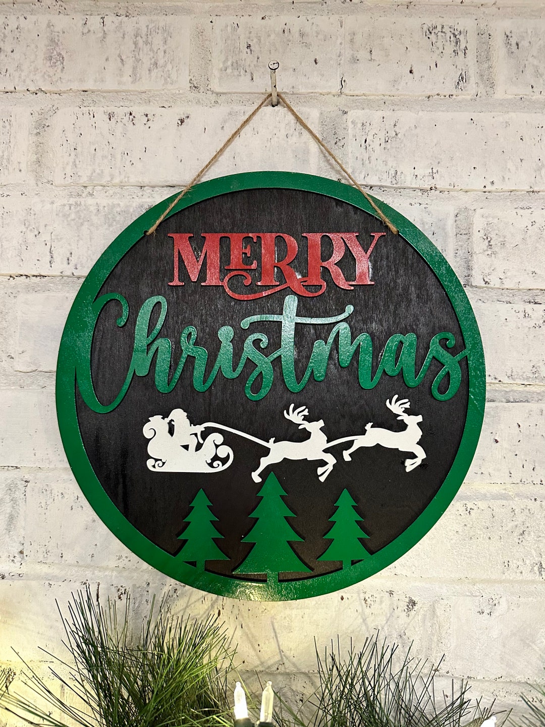 Merry Christmas Welcome Sign, Christmas Welcome Sign, Christmas Door ...