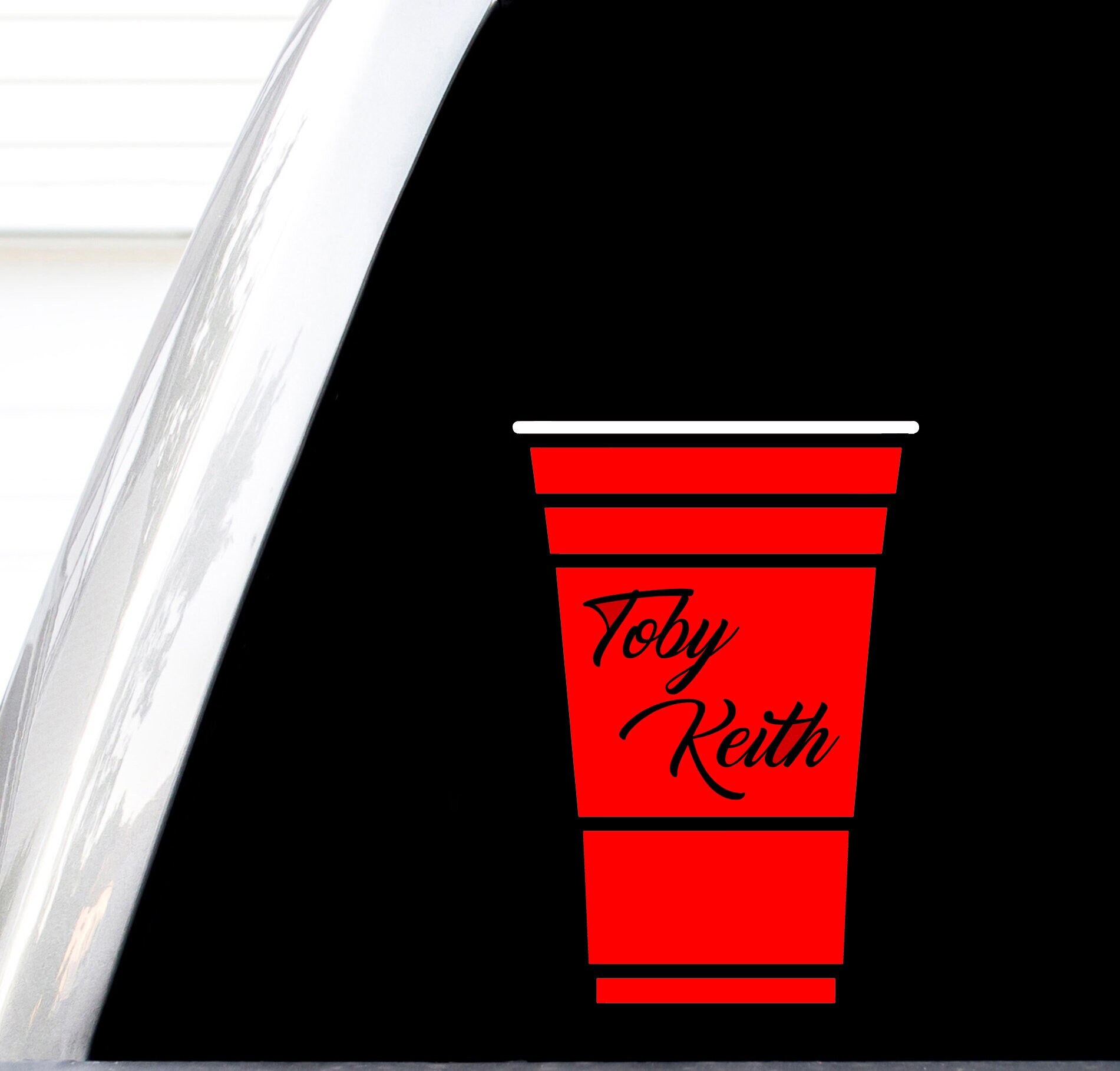 Red Solo Cup Decal, Lavender Ribbon Sticker, Should've Been a Cowboy ...