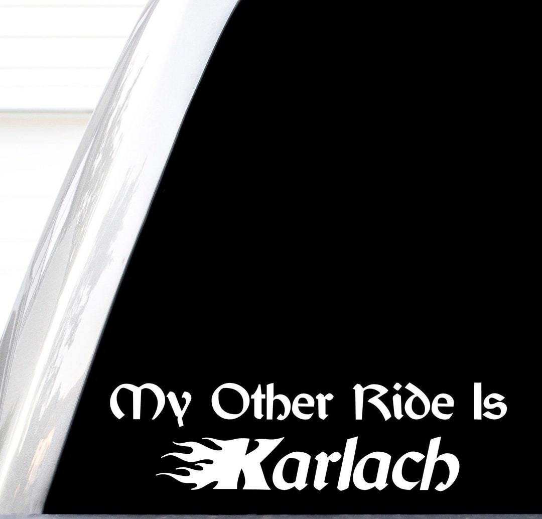 My Other Rides is Karlach Decal, Your Stick Figure Family Rolled A One ...