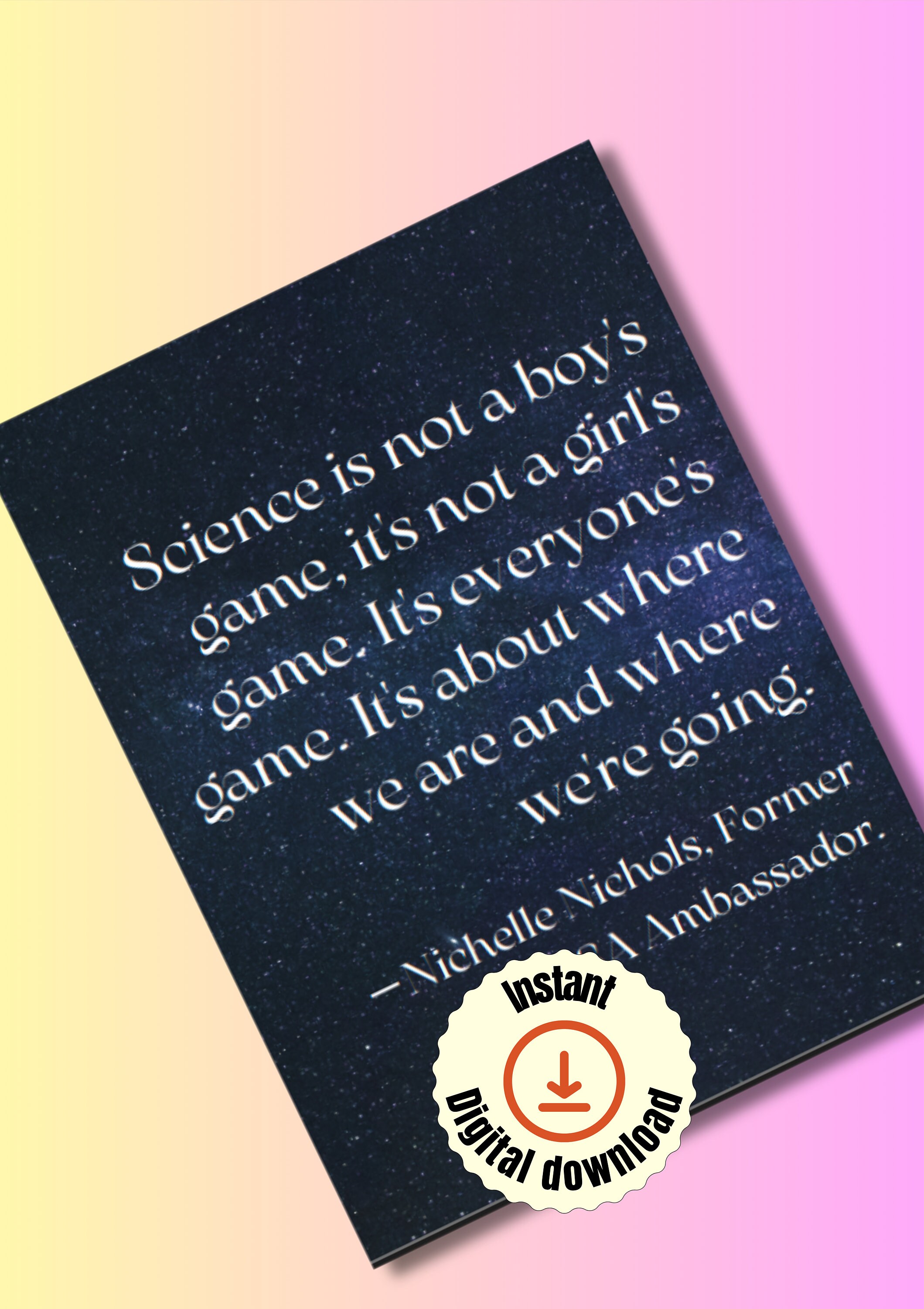 Women in Science Poster Printable, Downloadable, Science Classroom Art ...