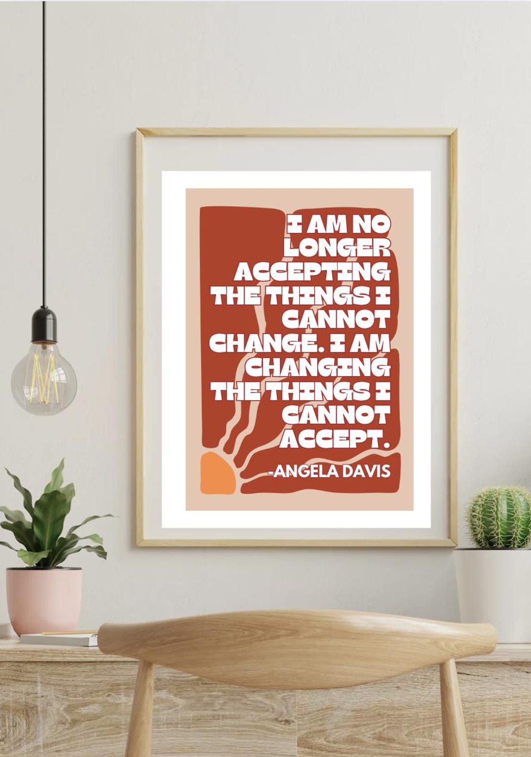 Angela Davis Quote, Instant Download, Blm Quotes, Print Locally, I Am ...