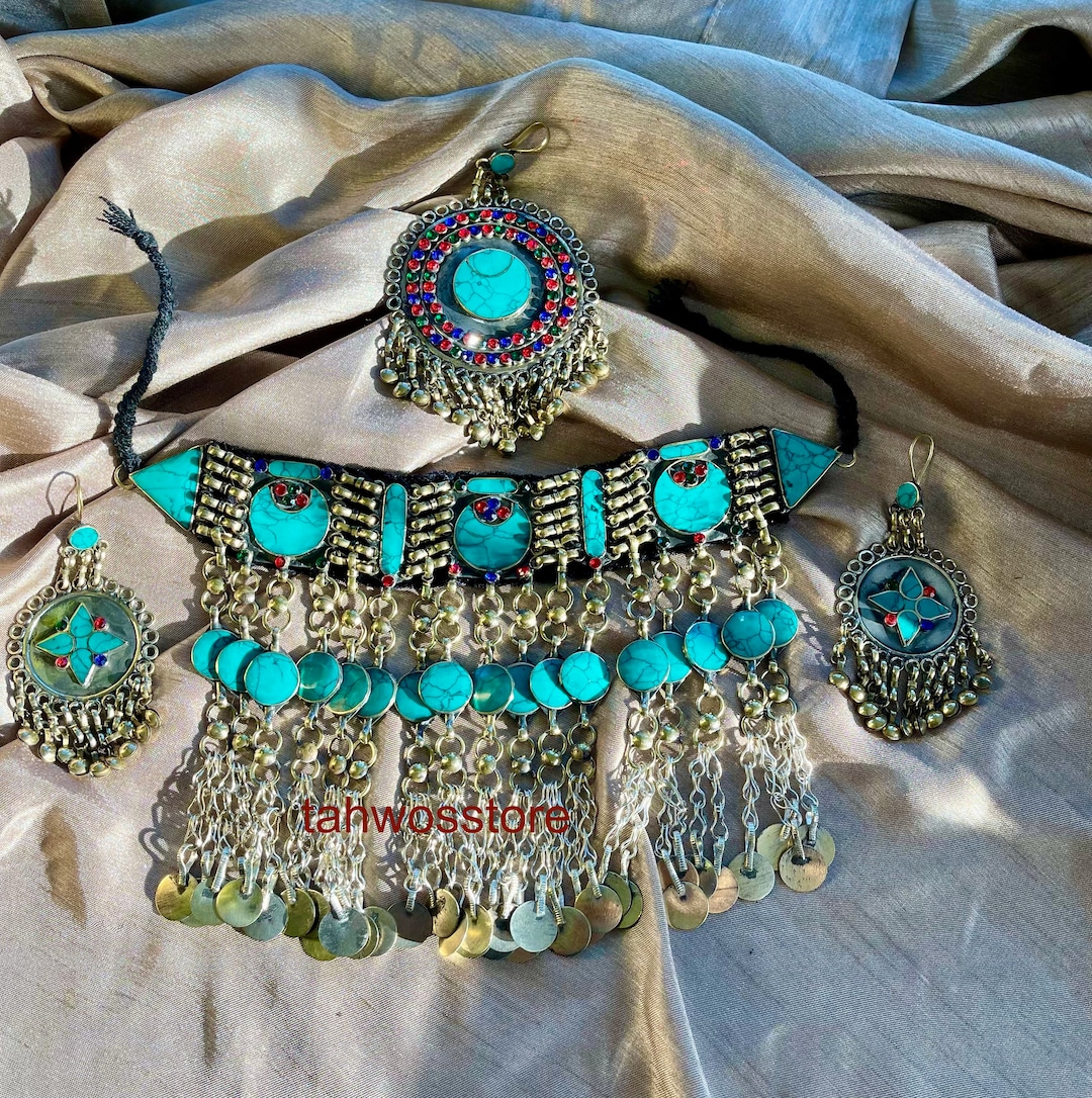 Baran - Rain Tahwos Bronze Silver Turquoise Red Blue Rhinestones ...