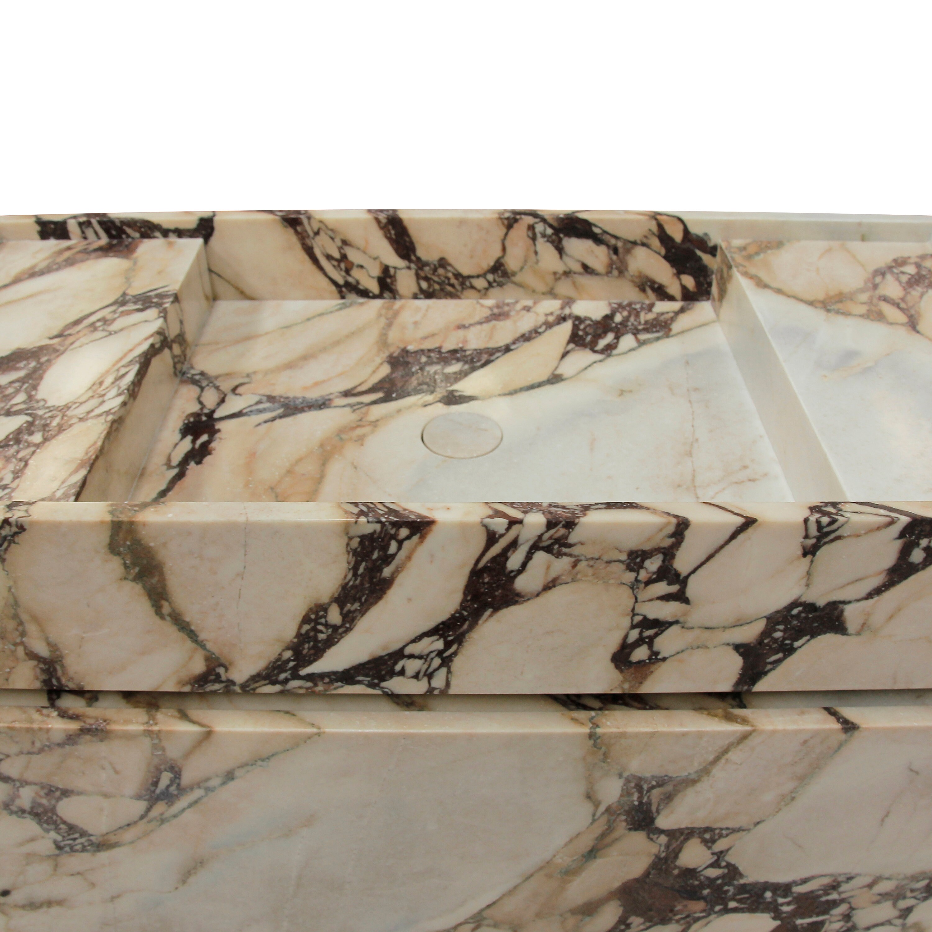 Italian Calacatta Viola Marble Bathroom Vanity, Free Standing Bathroom ...