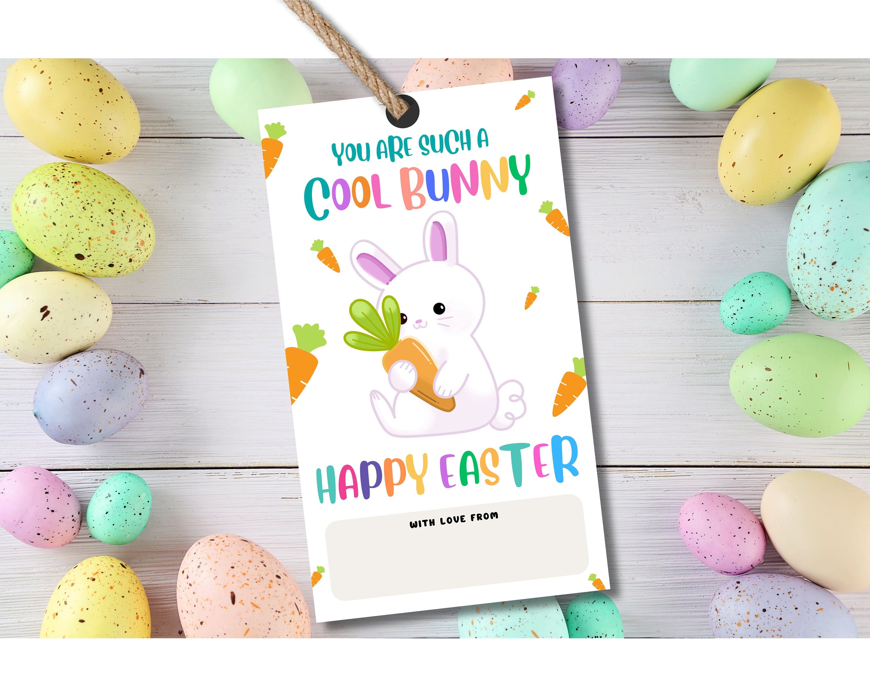 Easter Gift Tags Treats for My Peeps Easter Basket Treat Tag School ...