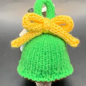 Knitting Pattern-reversible Series 2 in 1 bell and Christmas Girl PDF ...