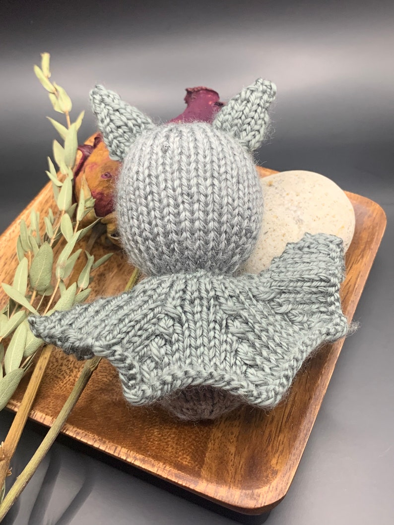 Knitting Pattern - " CUTE BAT ", PDF Pattern Digital Download, Easy and ...