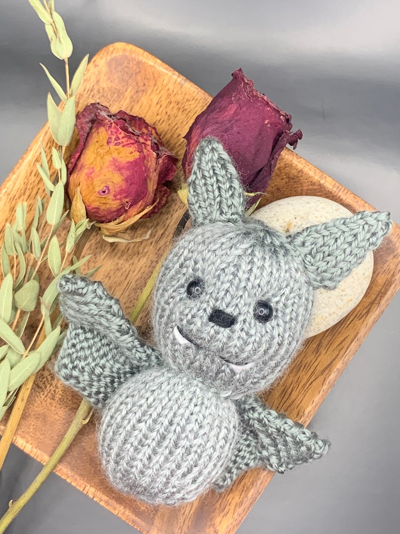 Knitting Pattern - " CUTE BAT ", PDF Pattern Digital Download, Easy and ...