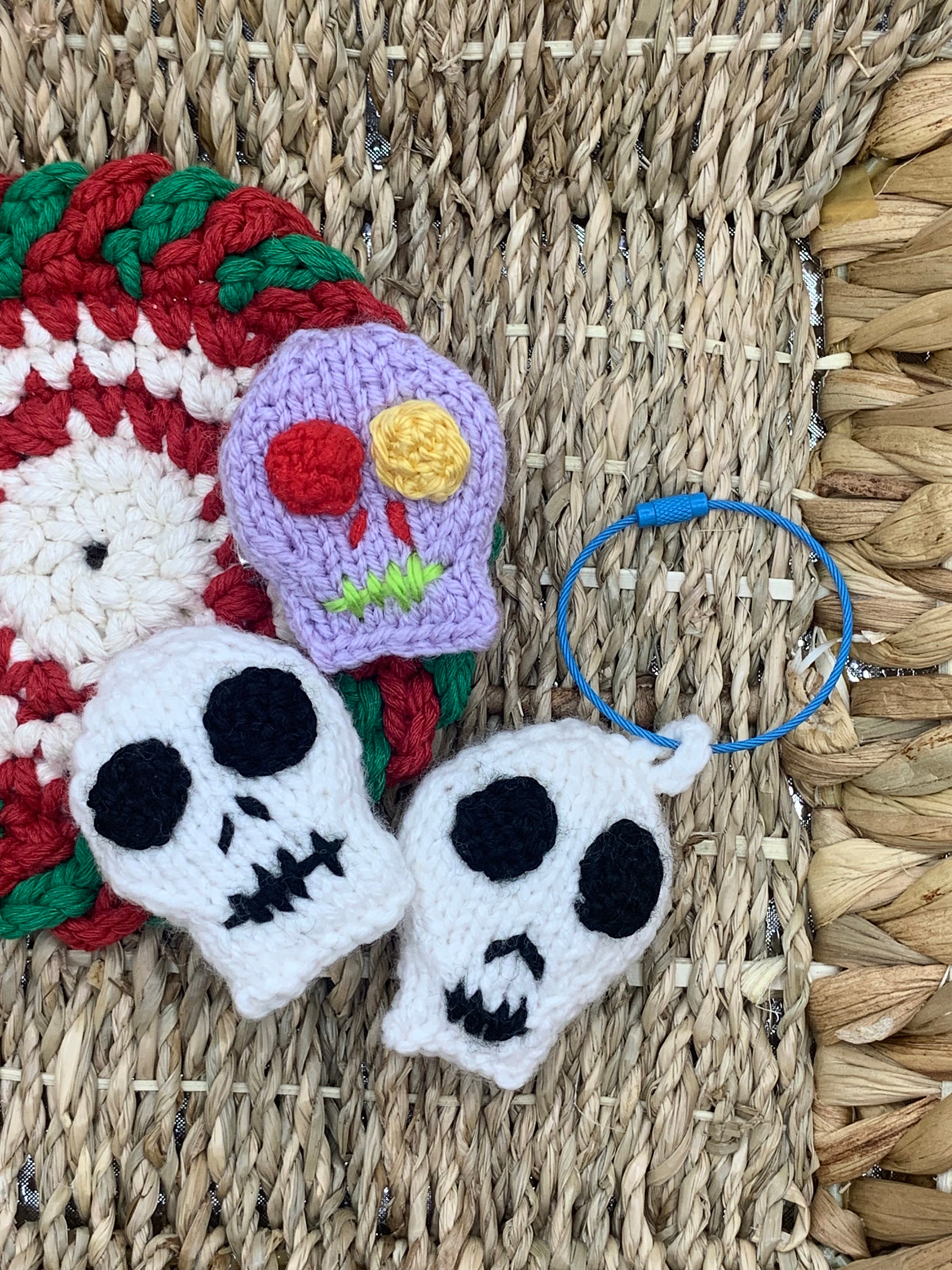 Knitting Pattern - " SMALL SKULL ", PDF Pattern Digital Download, Easy ...