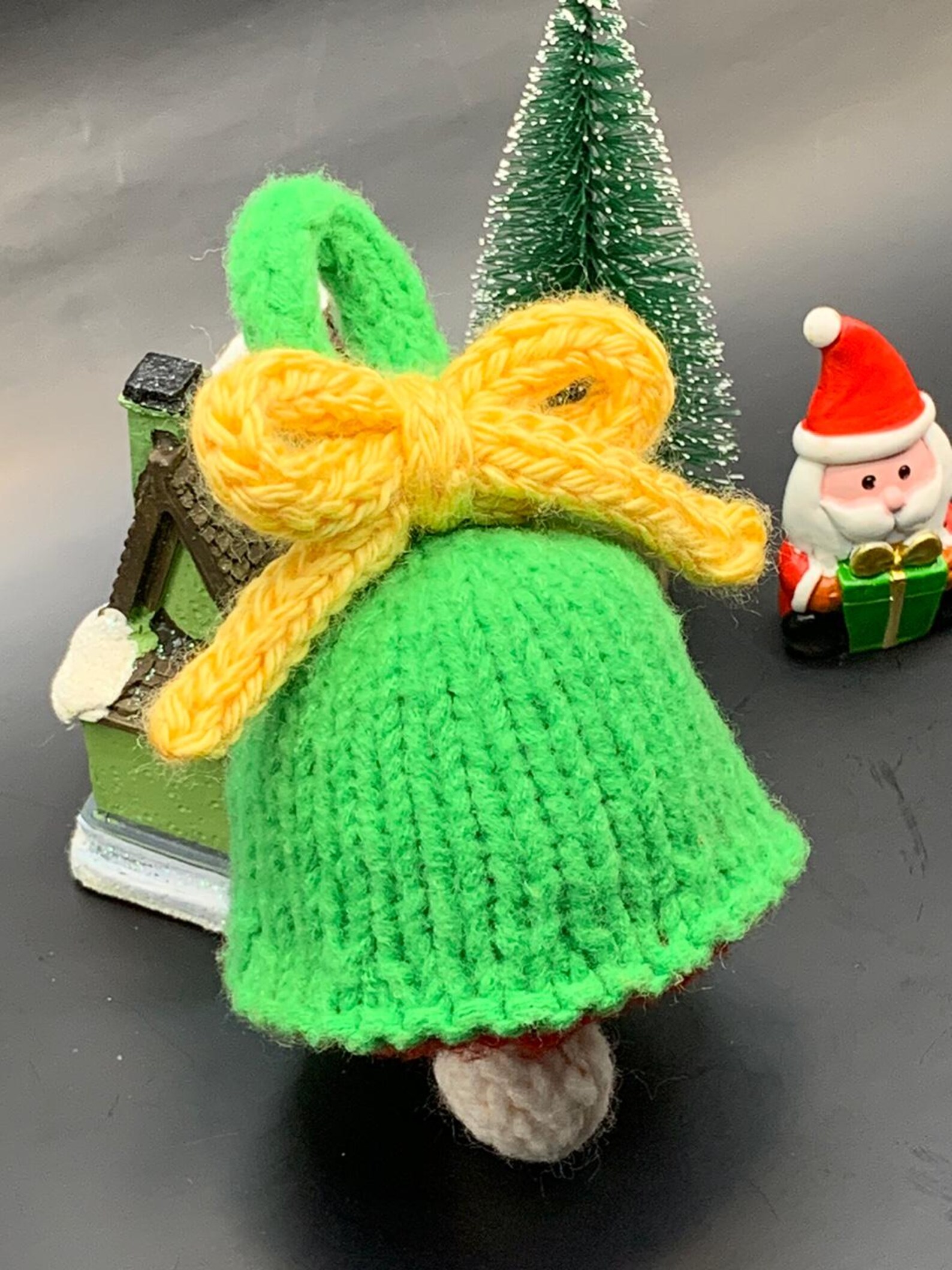 Knitting Pattern-reversible Series 2 in 1 "bell and Christmas Girl" PDF ...